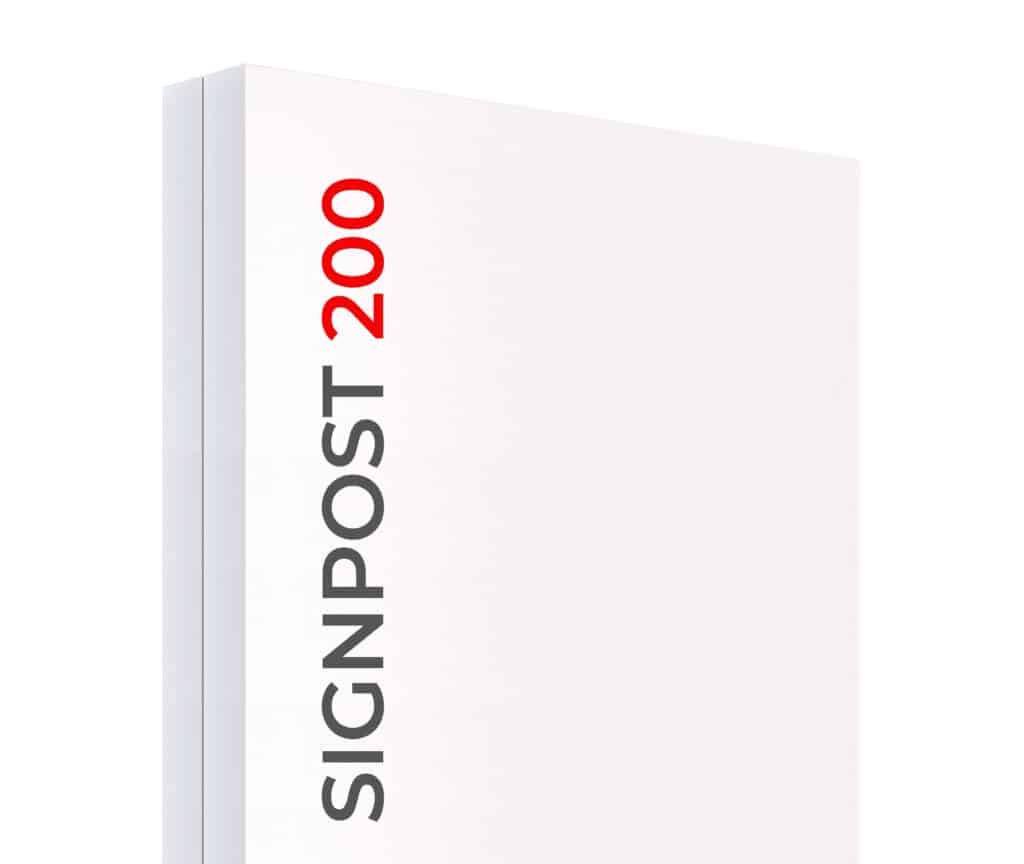 SIGNPOST 200 Monolith Sign System -Totem Signage
